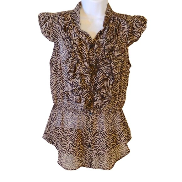Miley Cyrus & Max Azria | Tops | Y2k Womens Babydoll Blouse Size Xl ...